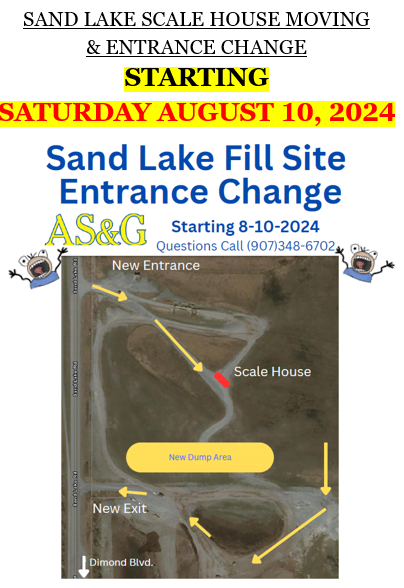 Sand Lake Disposal Site - Anchorage Sand & Gravel